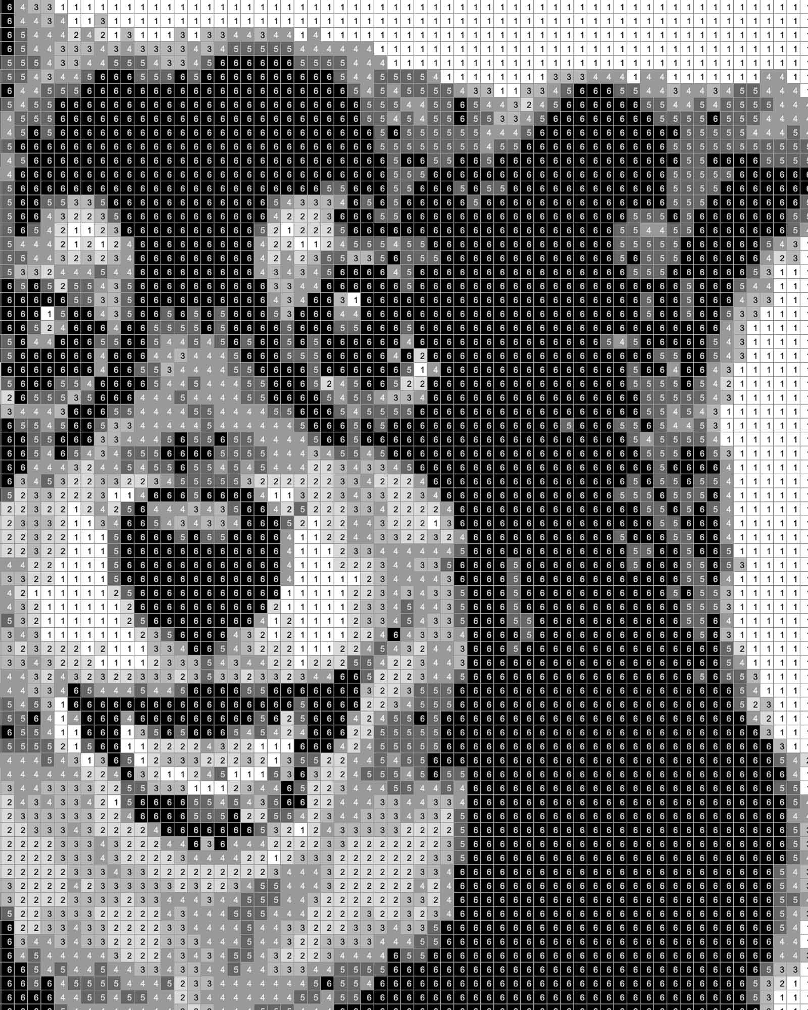 MACRAME PIXEL PORTRAIT TUTORIAL • Curious Craft Studio